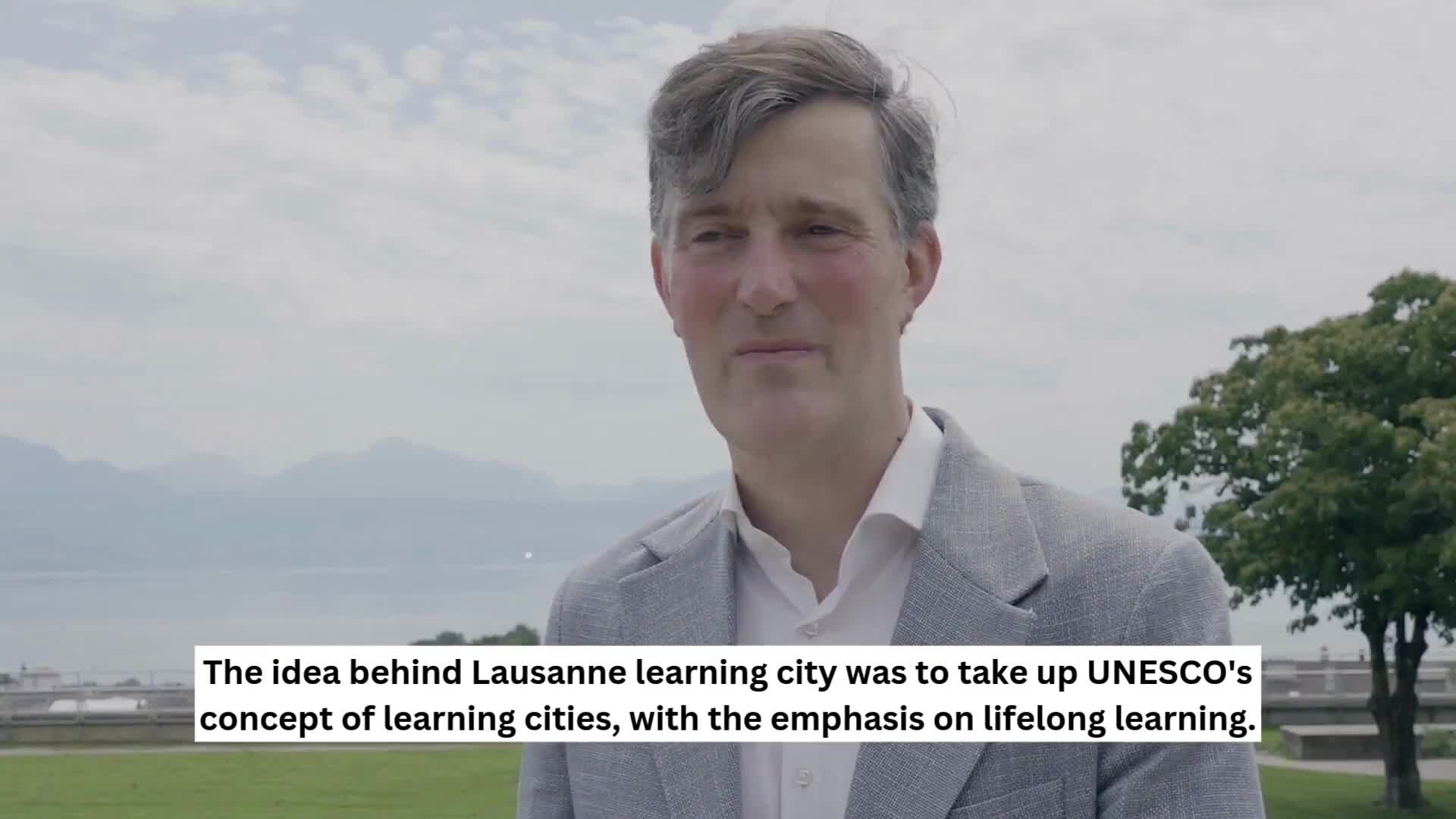 UNESCO learning city of Lausanne, Switzerland